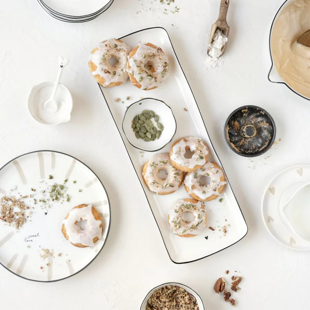 Frühstücksteller Sweet Love - Streifen Design | Bastion Collections ...