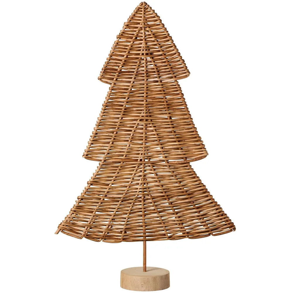 Ib Laursen Tannenbaum Weidengeflecht – Natürlich & Skandi – Alsaba