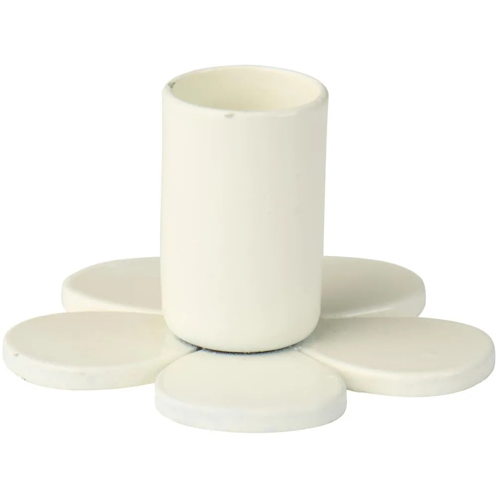 Kerzenhalter Blume - Butter Cream | Ib Laursen – Alsaba